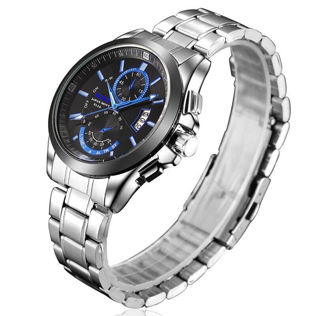 Buy TS SOKI Fashion Steel Strip Business 2019 New High-end Quartz Watch ...