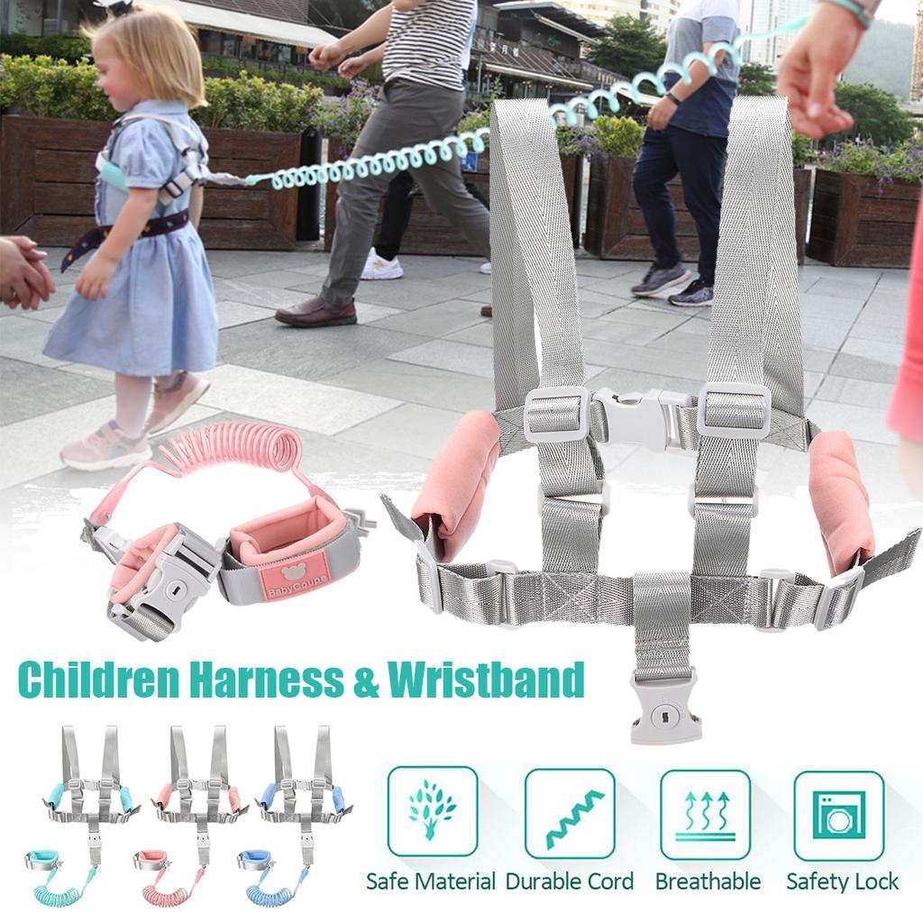 Child Harness Anti-lost Wrist Link Kid Rope Safety Breathable Strap w ...