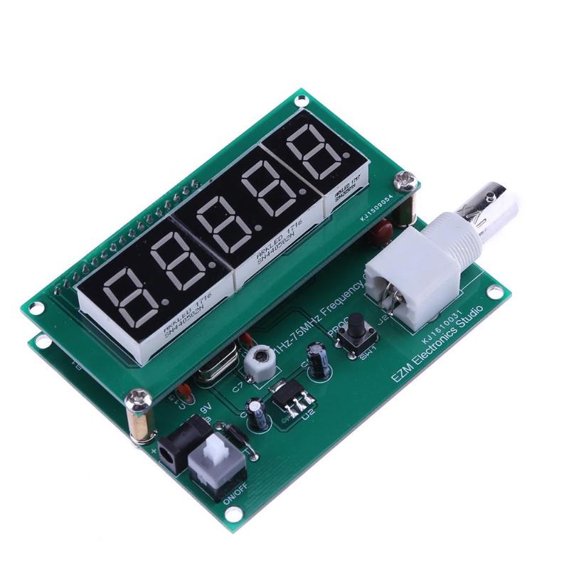 Buy 1Hz-75 MHz Frequency Cymometer Meter High Sensitivity Frequency ...