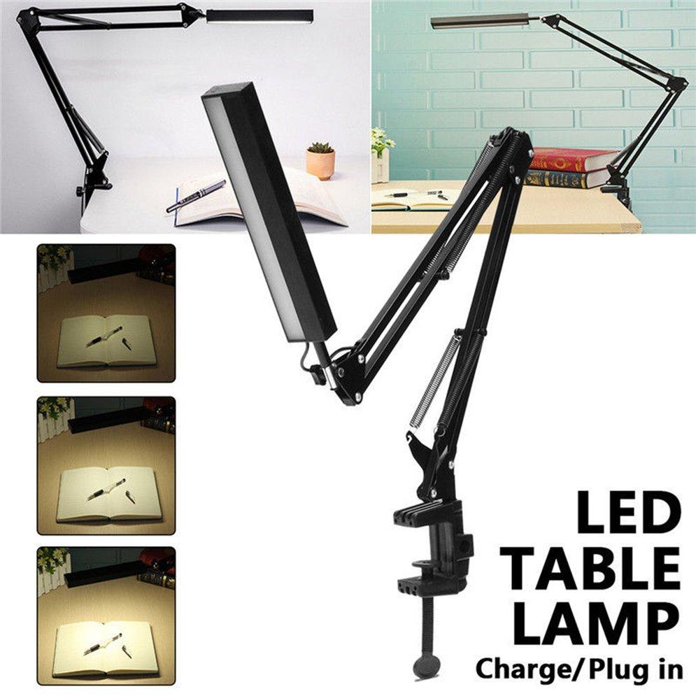 Buy Skyline123 Touch Adjustable Brightness Long Arm Desk Lamp Folding ...