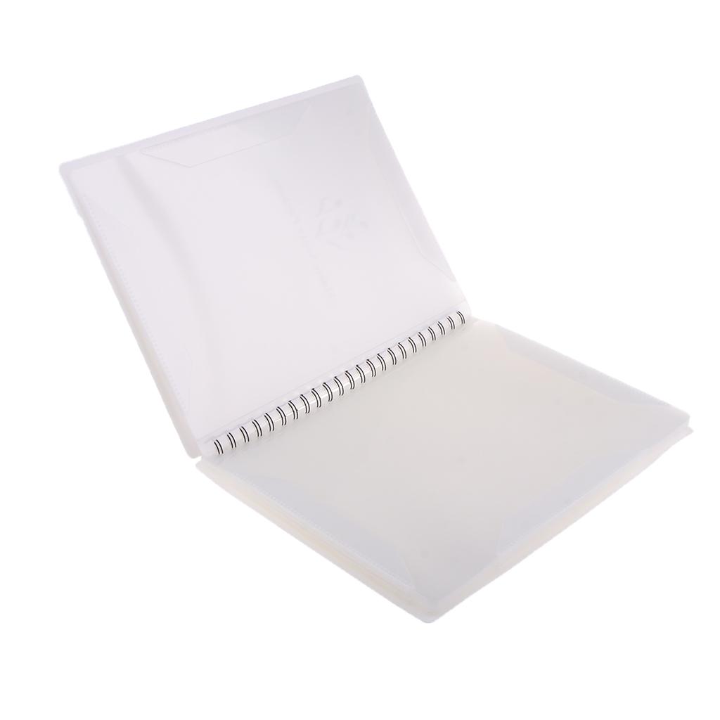 Buy Music Score Holder A4 Sheet Folder File 20 Pockets 40 White at ...