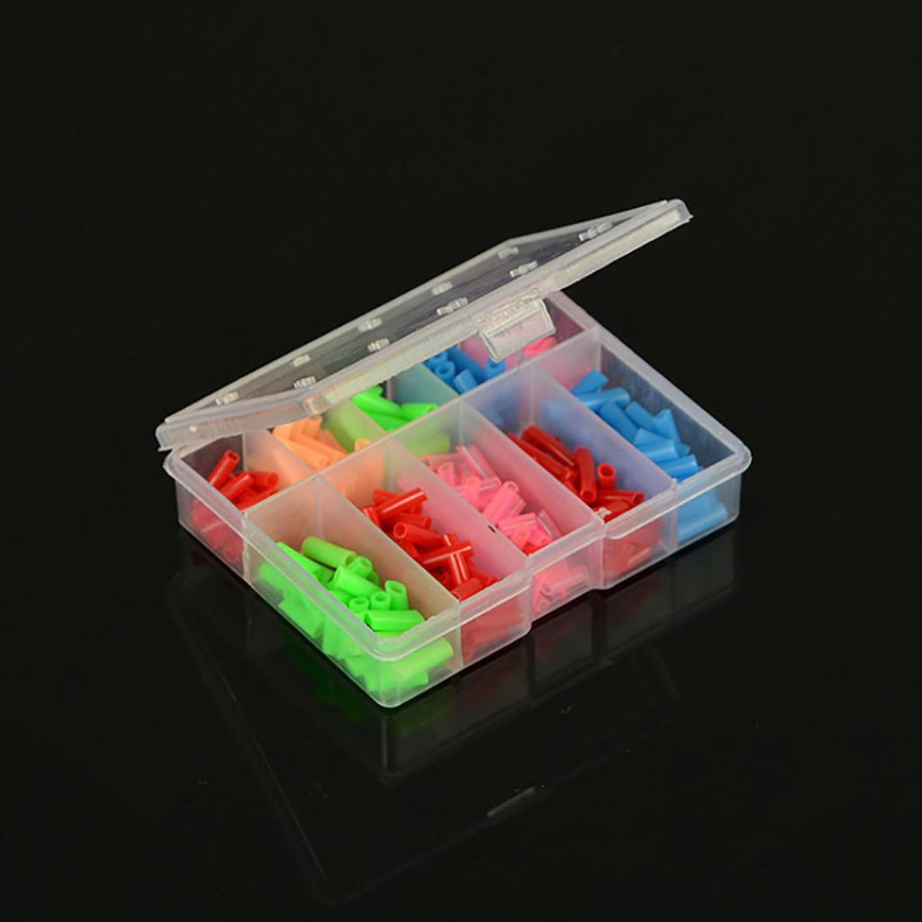 Buy Fishing Hook Barb Protector Sleeves Lure Protection Safety Cap Fish ...