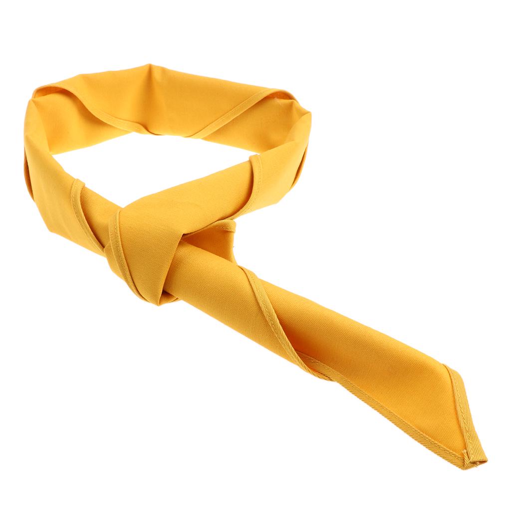 Buy Chef Neckties for Hotels and Restaurants Yellow at affordable ...