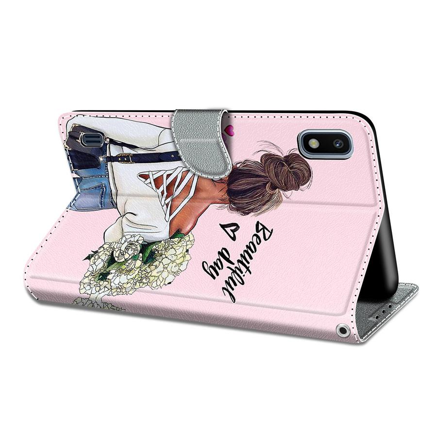 💰Cumpără Carcase de telefon din portofel din piele flip vopsite 3D ...