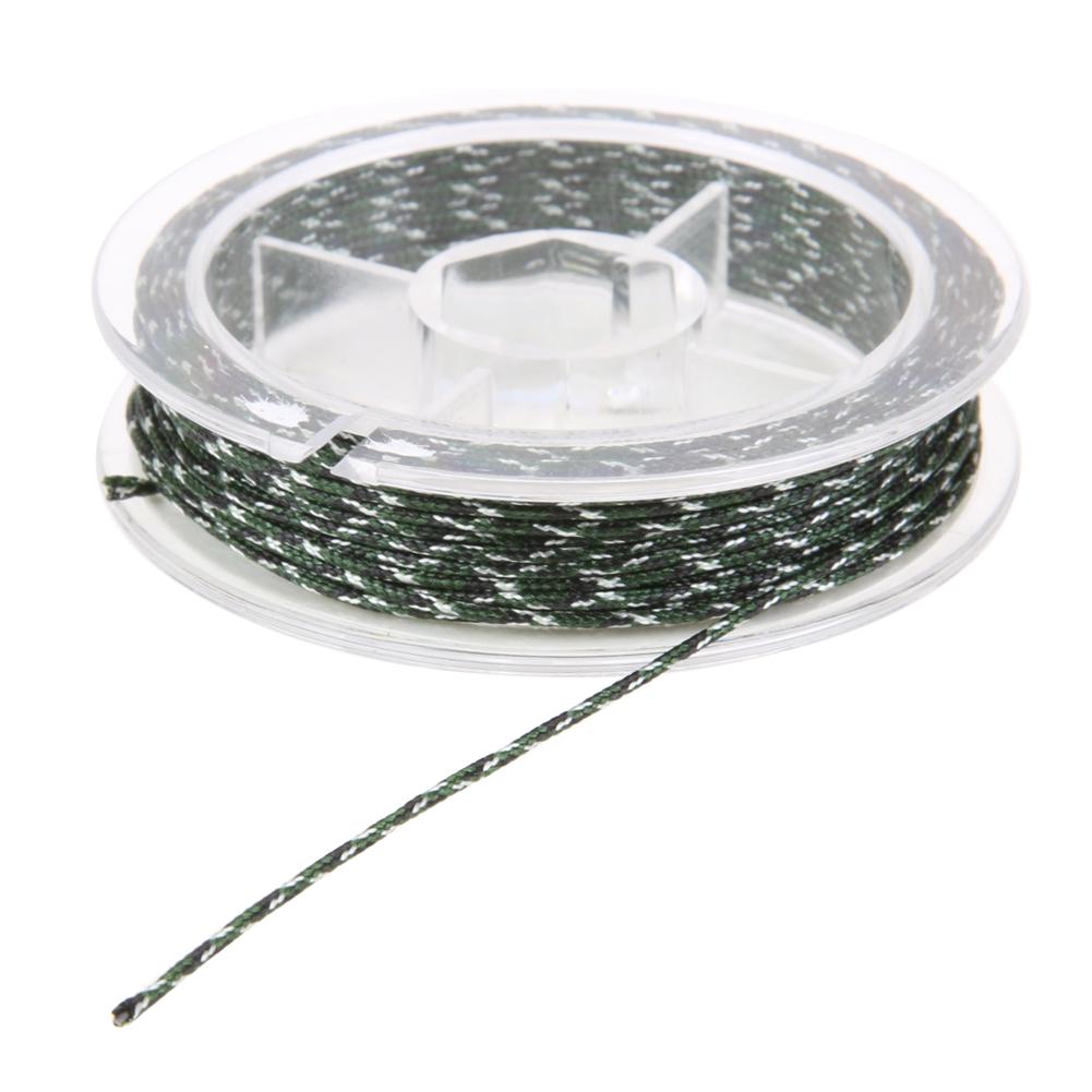 Buy 45lb 5m Leadcore Braided Camouflage Carp Fishing Line Hair Rigs ...