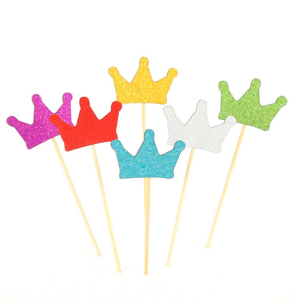 6pcs Cake Toppers Cupcake Paper Material Bread Top Flag Picks Birthday 6pcs-cake-toppers-cupcake-paper-material-bread-top-flag-picks-birthday
