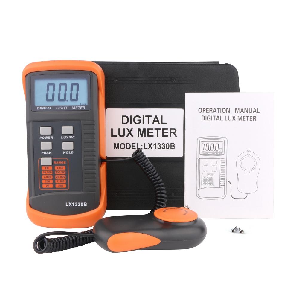 Buy Digital Light Meter, Portable High Accuracy Digital Luxmeter 0 ...