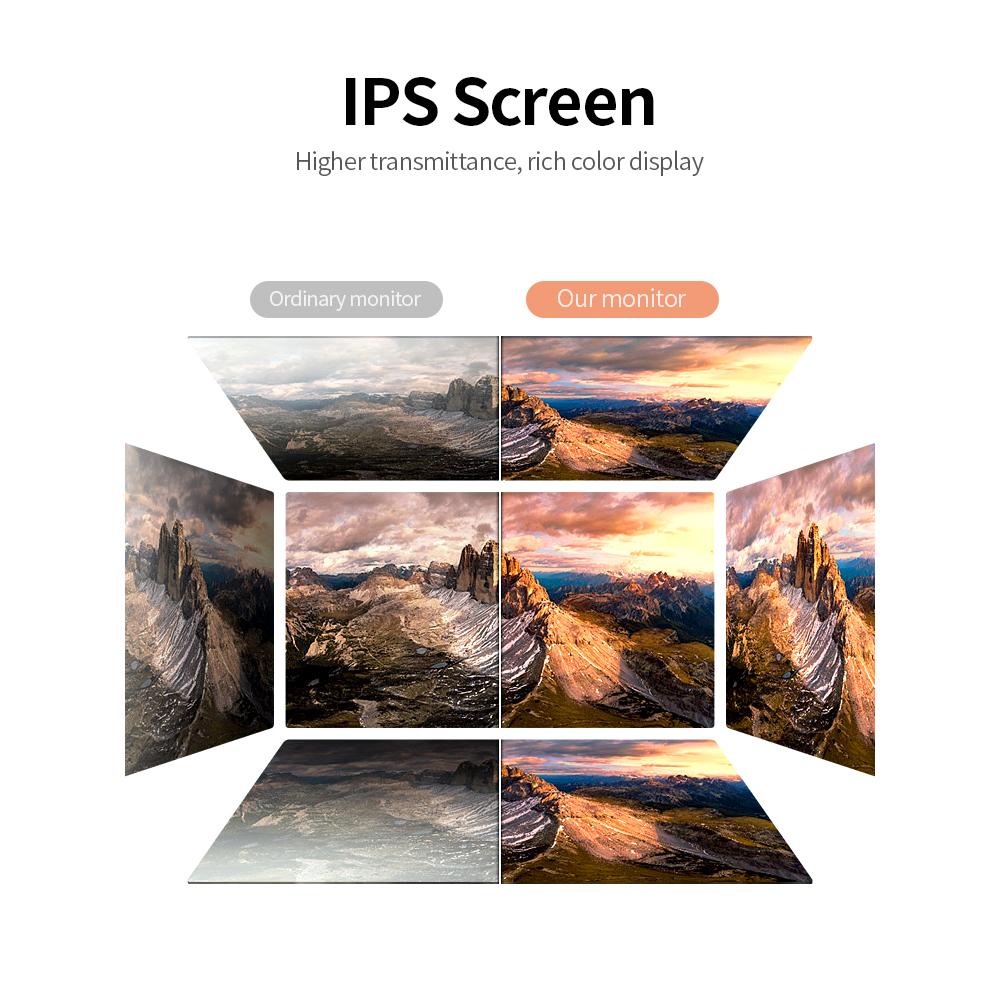 Cheap 23.8 inch Monitor 1080P IPS Curved Screen Monitor 178 degrees ...