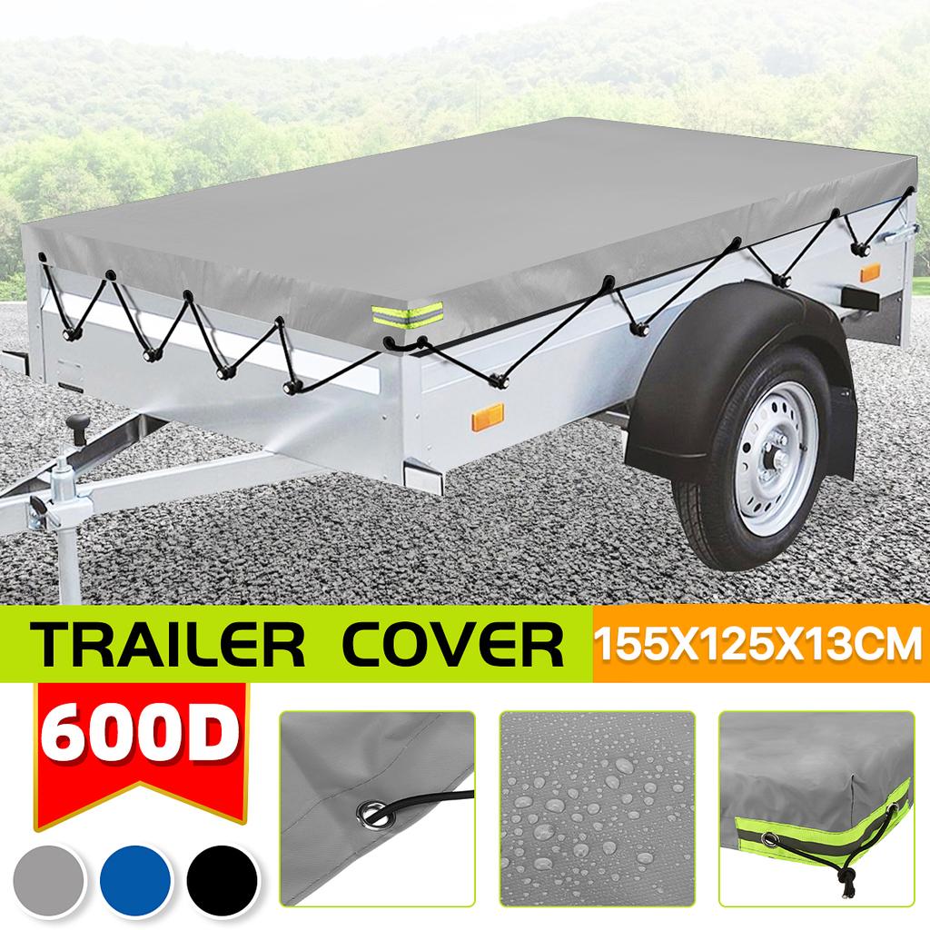 Satın alın 600D Trailer Cover Foldable Trailer Cover Sunshade Outdoor ...