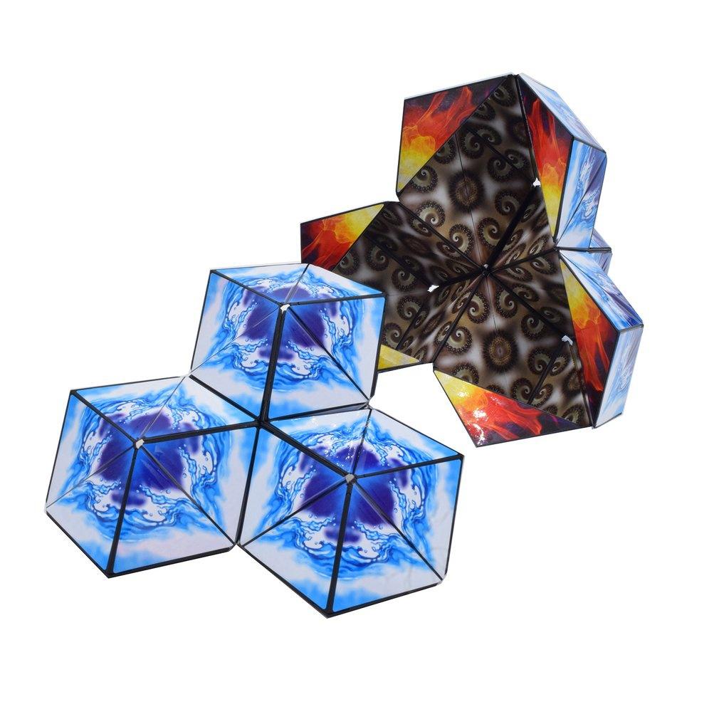 Buy Euclidean Cube 4-in-1 Geometric Magic Transforming Cubes ...