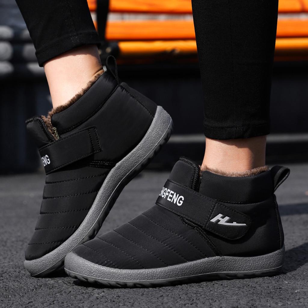 Buy Women's Snow Boots Winter Ankle Short Bootie Waterproof Footwear ...