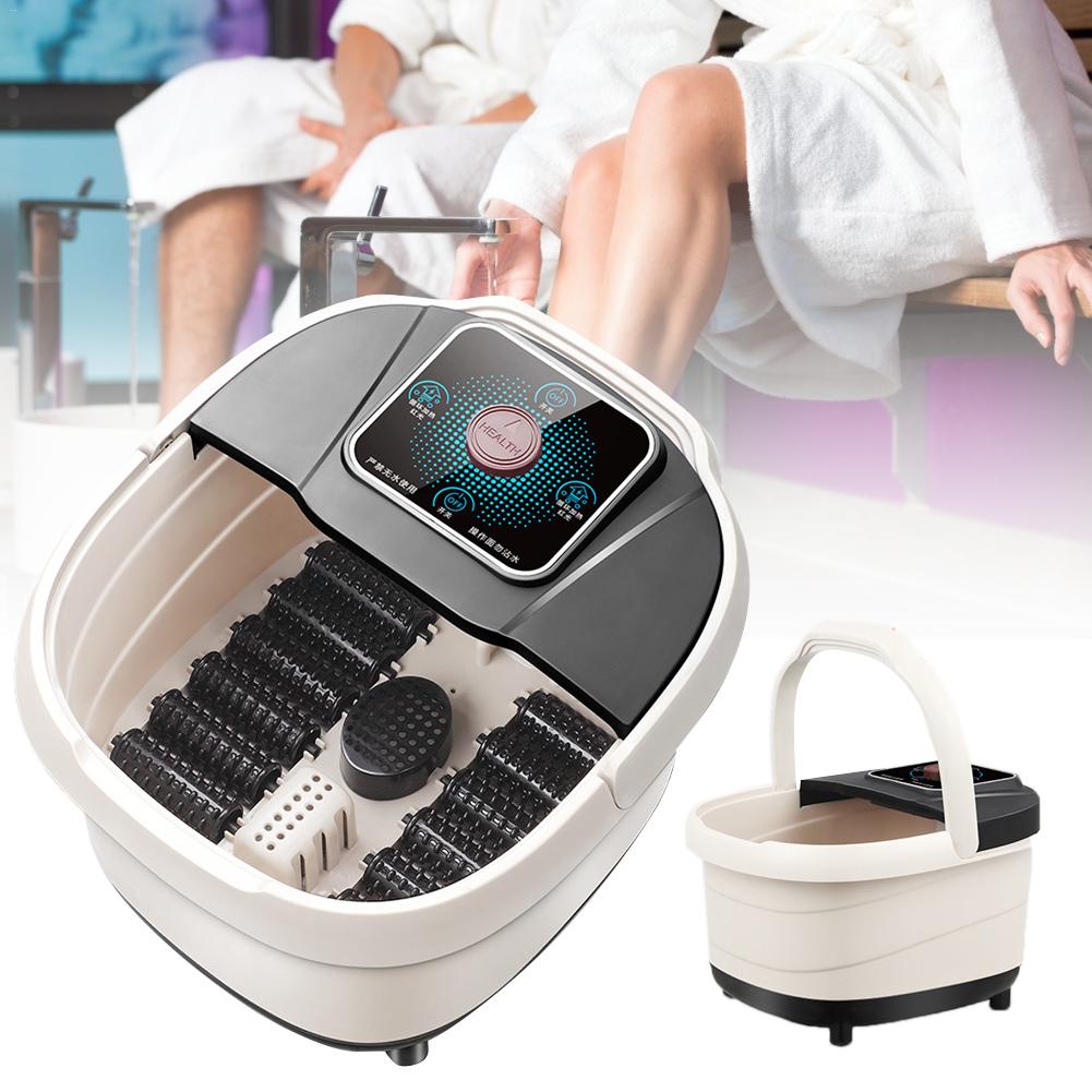 Buy Foot Spa Foot Bath Massager with Heat 12 Massage Rollers and ...