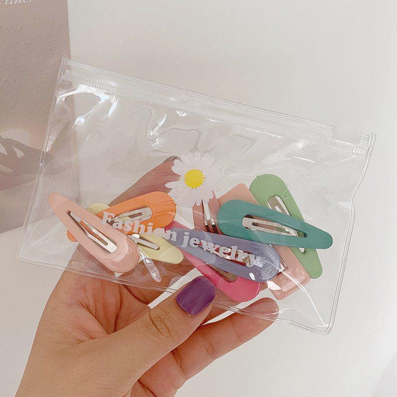 Cheap Women Girls Exquisite Simple Metal Snap Pins Charming Hair Clips ...