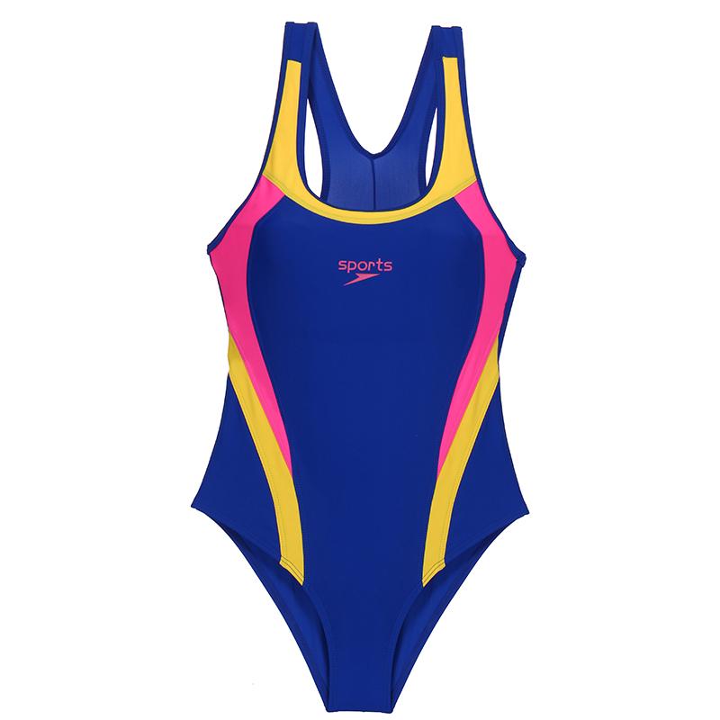 Buy Andzhelika Children's Swimsuit Sport One Piece Swimwear Patchwork ...