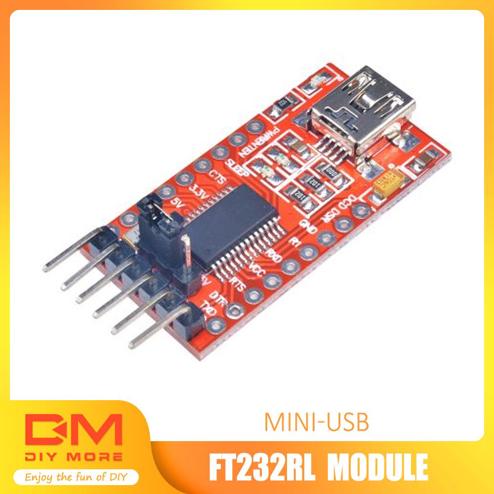 Buy TTL 3.3V 5.5V FT232RL FTDI Module Mini Port USB for Arduino Serials ...