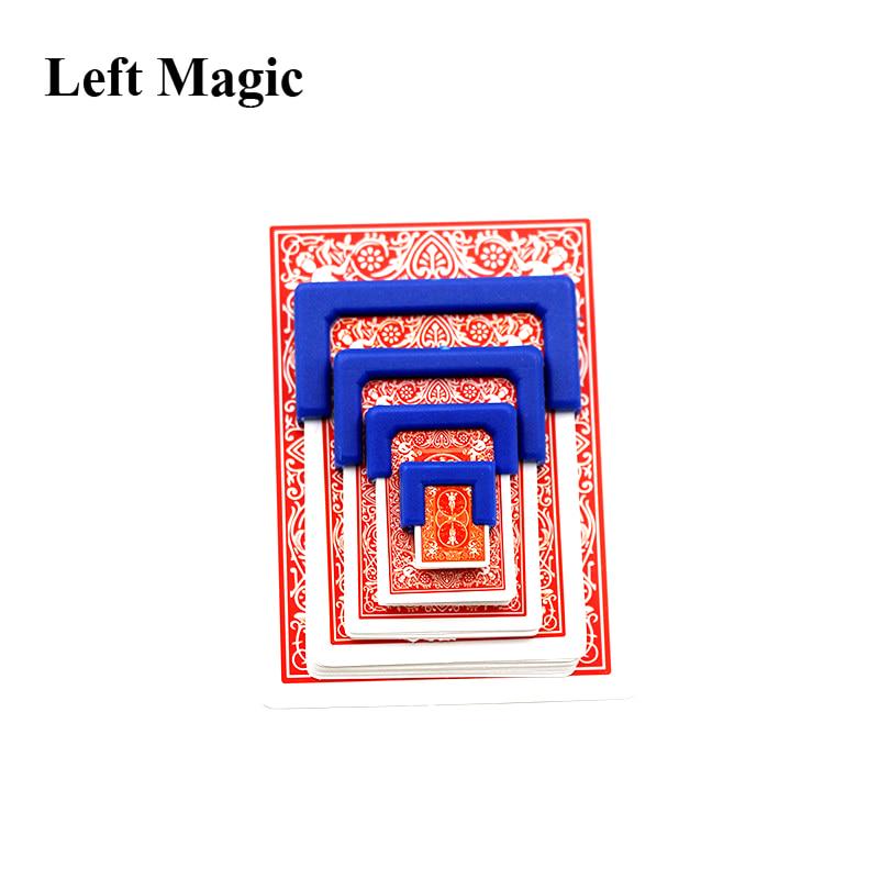 Funny Shrinking Cards Magic Tricks Big To Small Playing Card Training ...