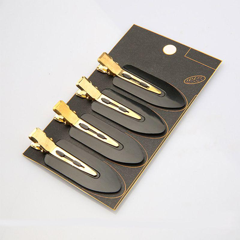 4pcs No-Bend No Mark Clip for Hairstyle Bangs Finger Wave Makeup ...