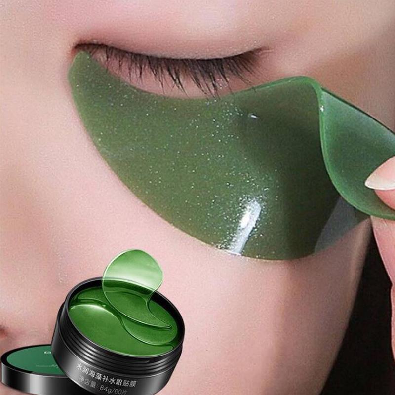 Buy 60Pcs Eye Mask Moisturizing Seaweed Crystal Collagen Eye Patch Anti ...