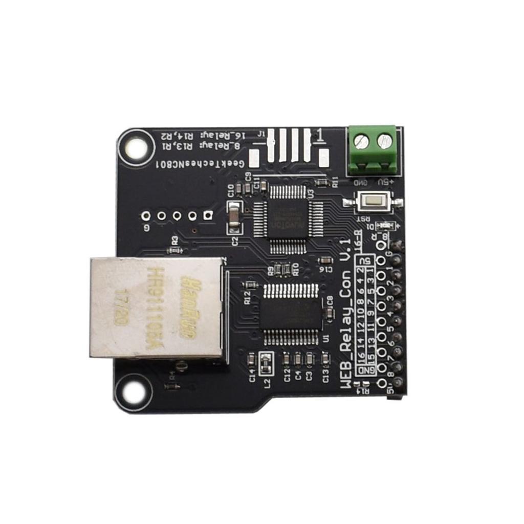 Buy Network Web Server 8 Channels Relay Ethernet Controller Module ...