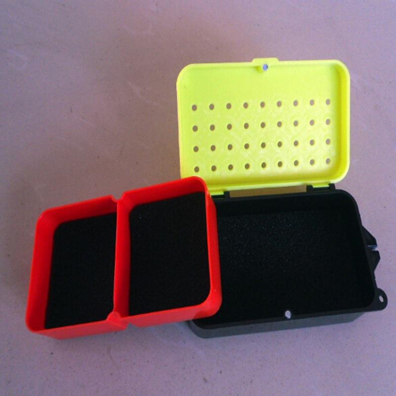 Buy 1pcs Multi-functional Double-layer Four-grid Worm Bait Plastic ...