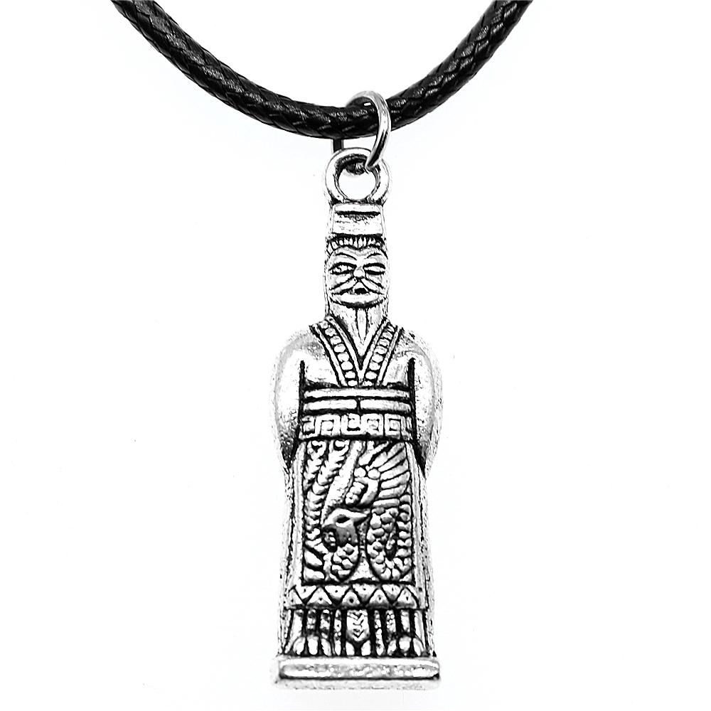 Buy 1 Piece Leather Chain Necklaces Choker Collar Pendant The Gentry ...