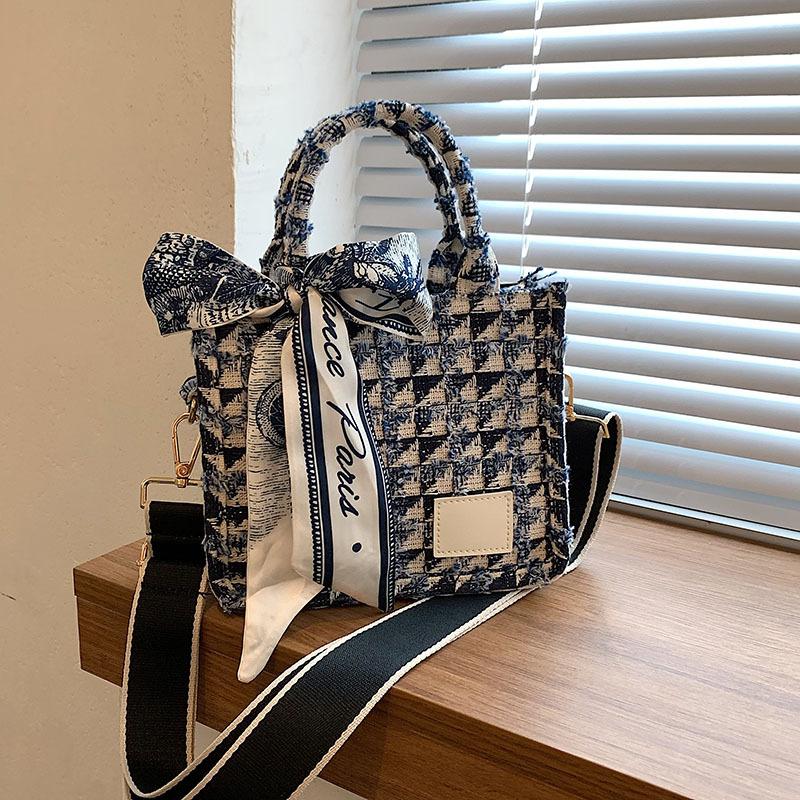 Satın alın Women's Fashion Canvas Bag Texture Vintage Leopard Print ...