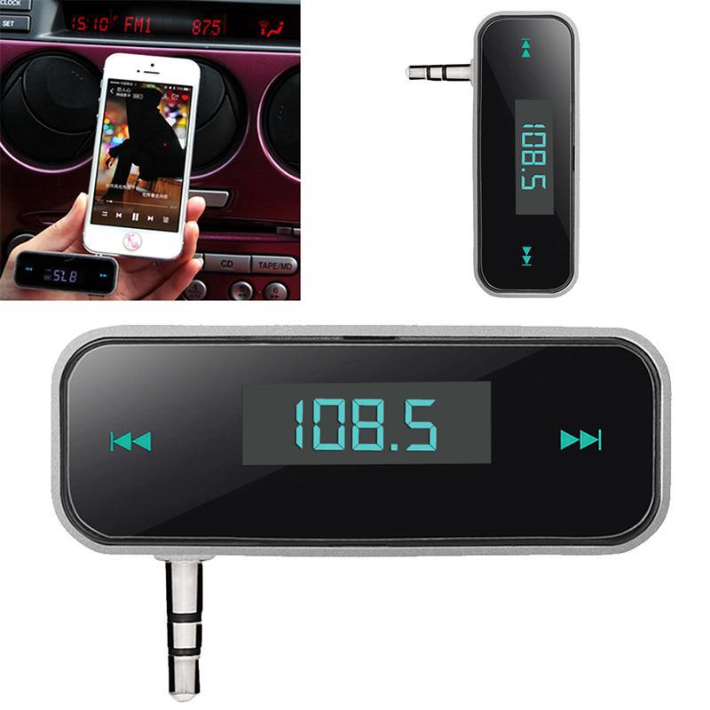 Wireless Car Kit Modulator Handsfree MP3 Music Player FM Transmitter ...