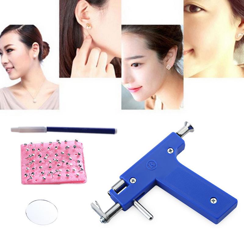 Ear Punching Pistol Tool Painless Ear Piercing Tool Ear Hole Gun (Opp ...