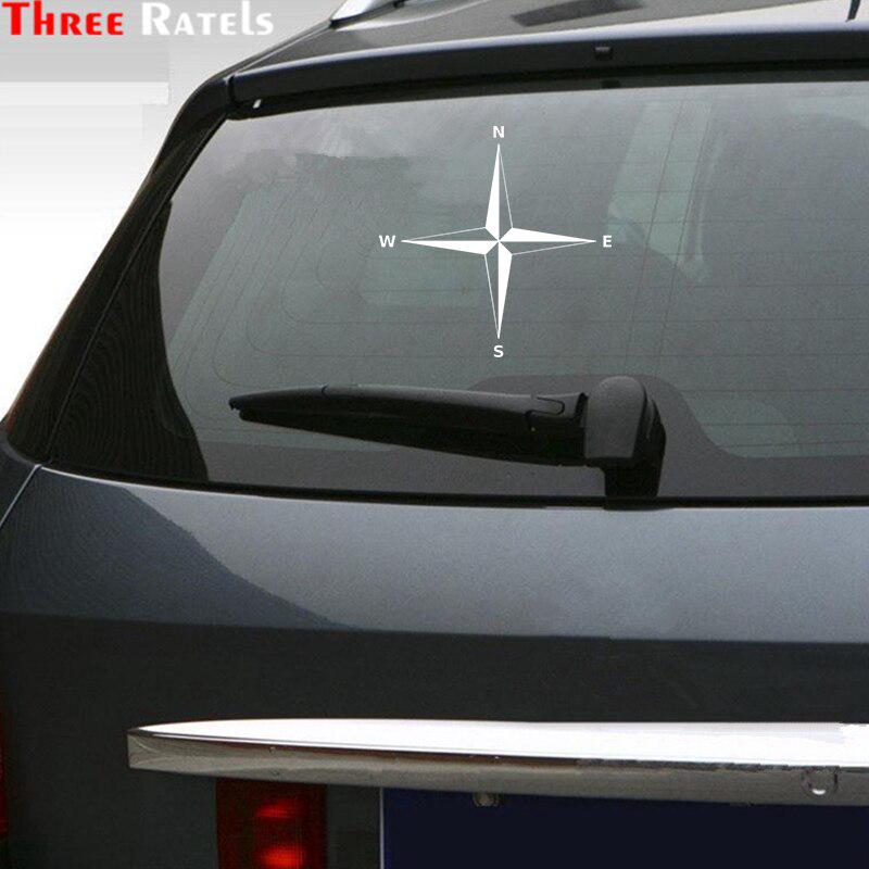 Buy TZ 1836# 20x20cm NSWE compass car sticker funny car stickers ...