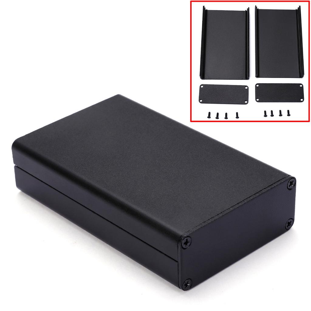 Buy Black 80*50*20mm Aluminum PCB Instrument Box Enclosure Electronic ...