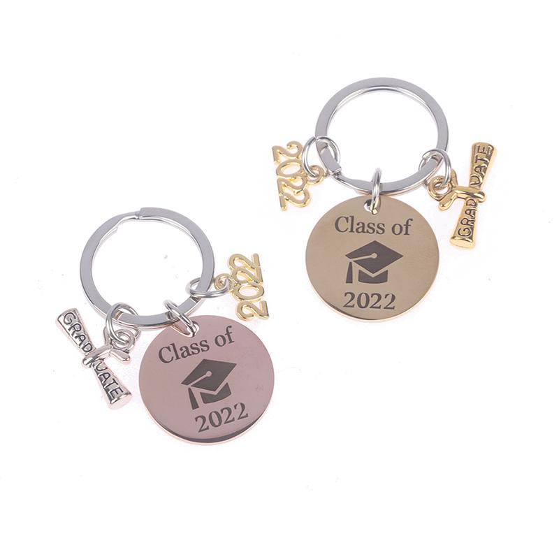 Buy Keyring Graduate Gift Stainless Steel Keychains Class Of 2022 ...