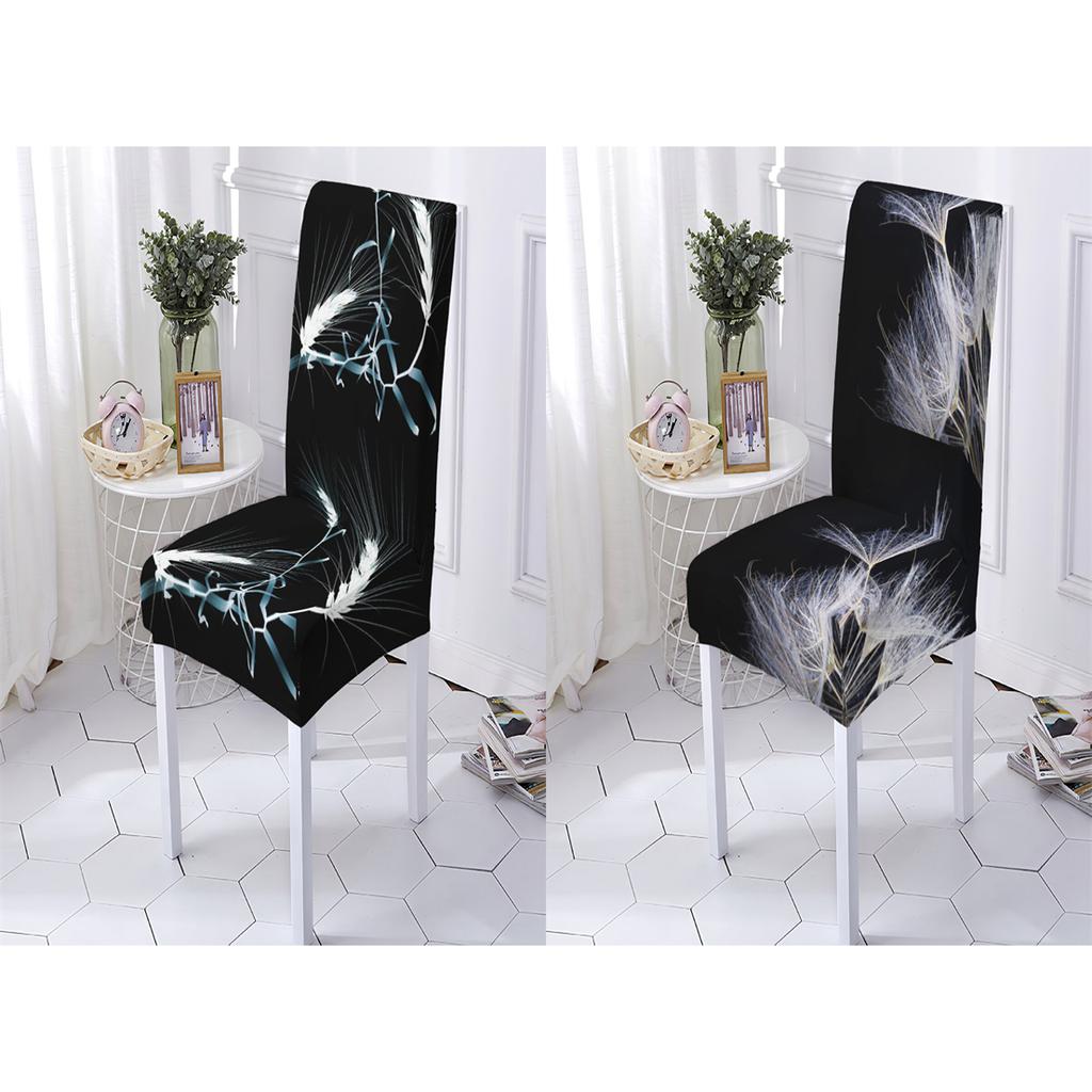 Cheap Plant Style Chair Cover Kitchen Elastic Chairs Cover Flowers ...