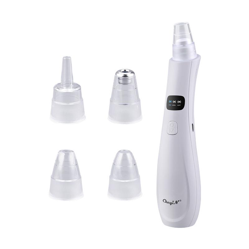 Buy CkeyiN Blackhead Vacuum Cleaner Pore Remover Rechargeable Acne ...