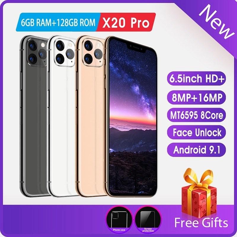Buy X20 PRO 6.5 Smartphone 6GB RAM +28GB ROM 128GB Face Unlock Android ...