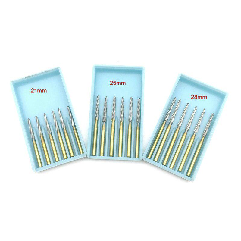 6Pcs Dental Carbide Bur Surgical Endodontic Tungsten Bone Cutters Drill ...