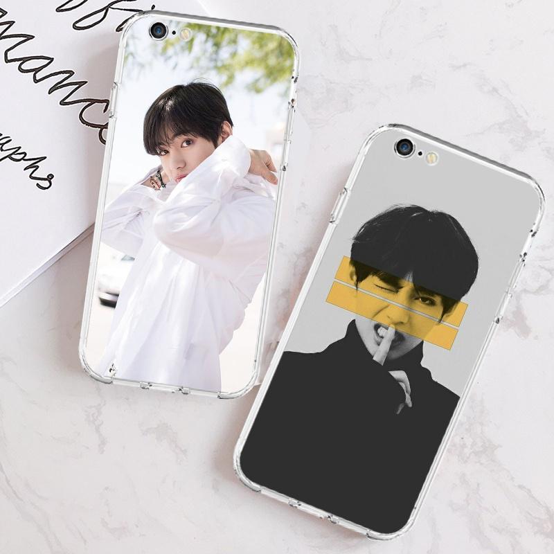 Buy Simple BTS Silicone Back Cover Case for iPhone 7 5s iPhone 6 XR for ...