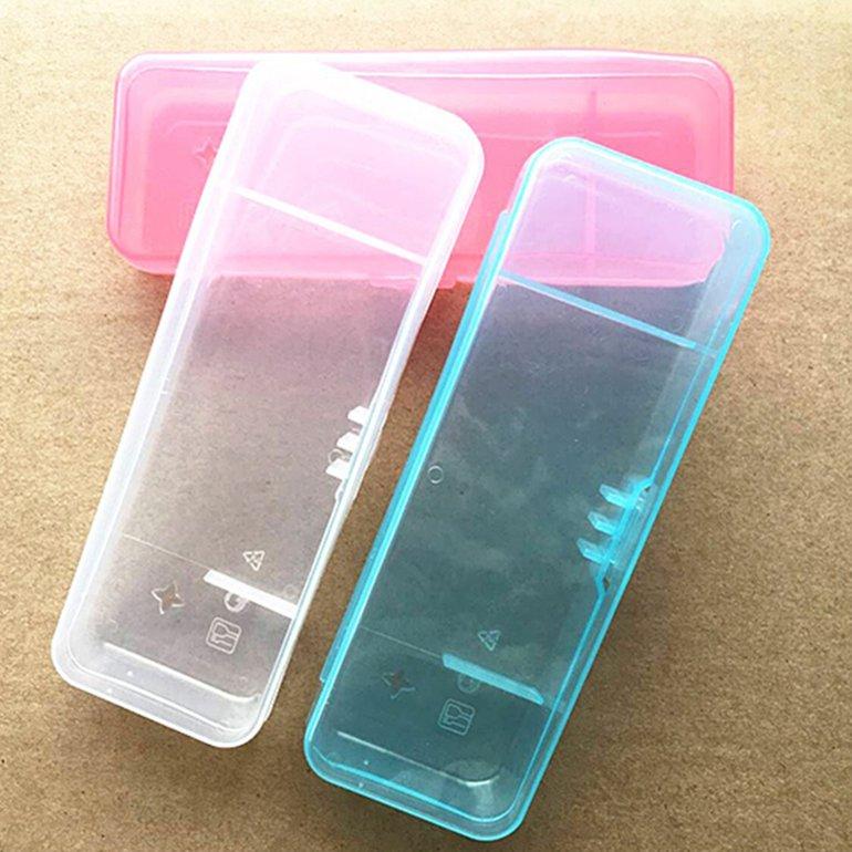 Buy Zao Ren Jduhf Plastic Razor Box Portable Travel Manual Razor Box ...