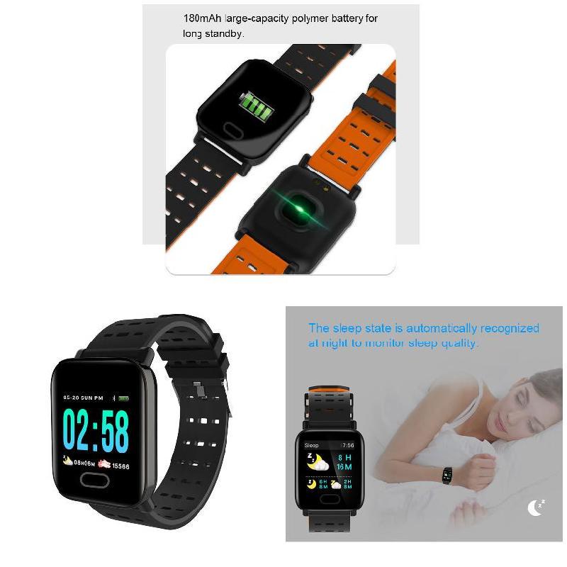 Buy IP67 Watch Sleep Pressure Sports for Rate Blood Heart Monitoring ...