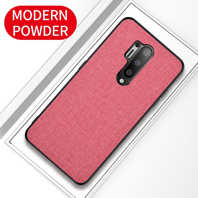Buy Slim Hybrid Fabric Cloth Soft Bumper Hard PC Back Skin Cover For ...