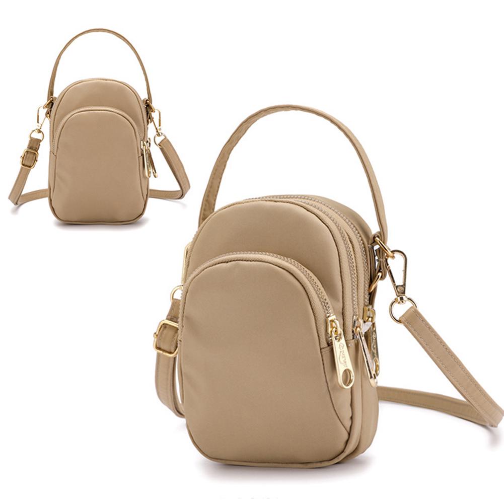 Buy Mini Printed Single Shoulder Bag Women Nylon Bag Multi Pockets ...