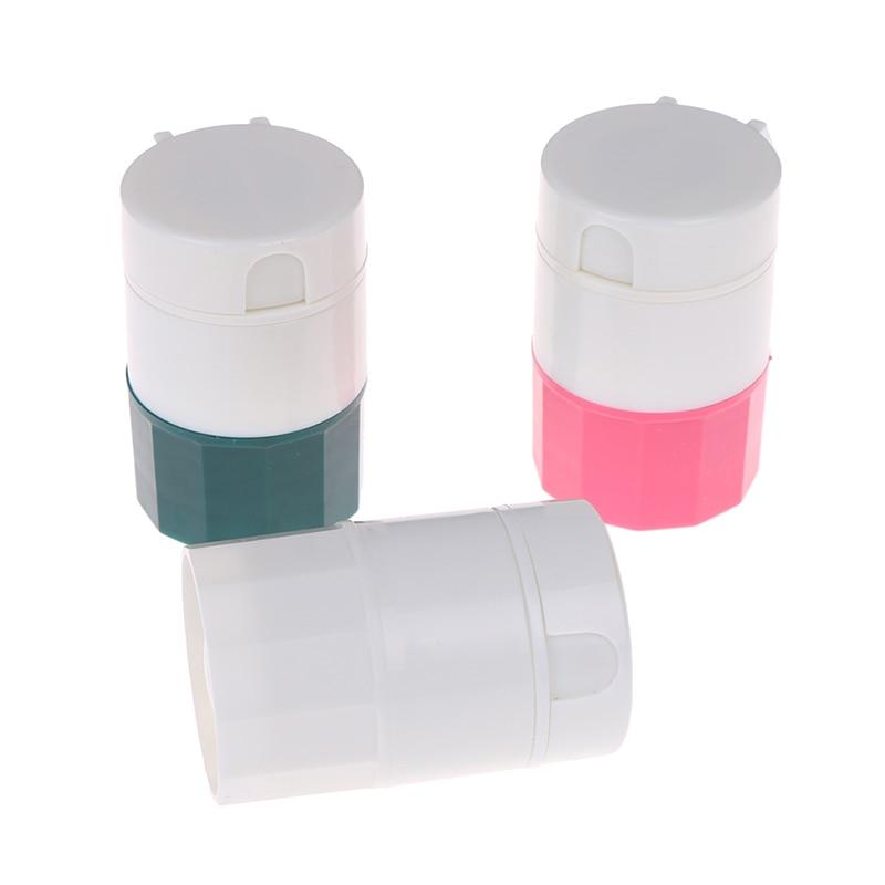 4 Layer Pill Box Cutter Medicine Crusher Grinder Splitter Tablet Cutter ...
