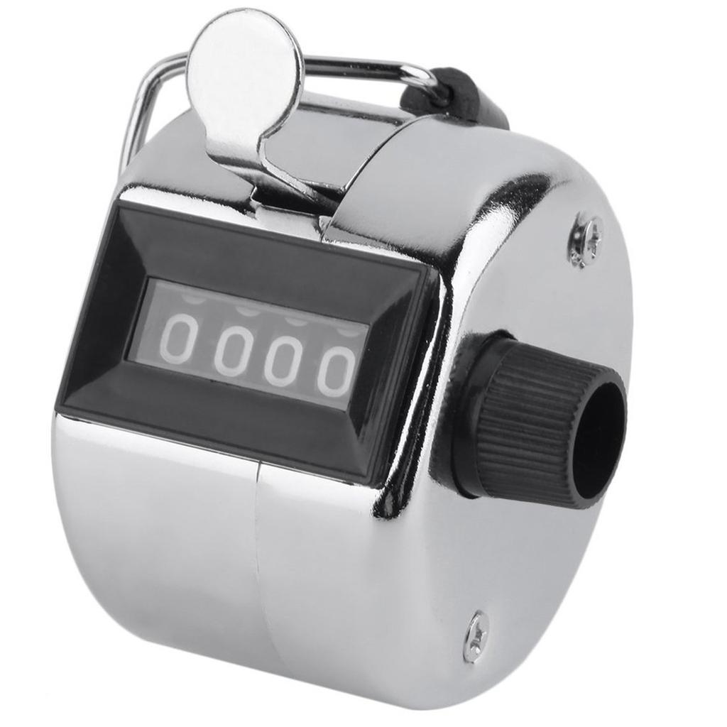 Buy Mini Press Manual Counter Metal Case Human Flow Counter Hand Press ...