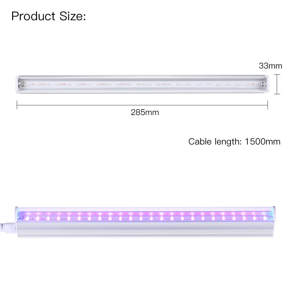 AC90-265V 5W LED 24 IP42 UV Bar Light Water Resistance for Indoor ...