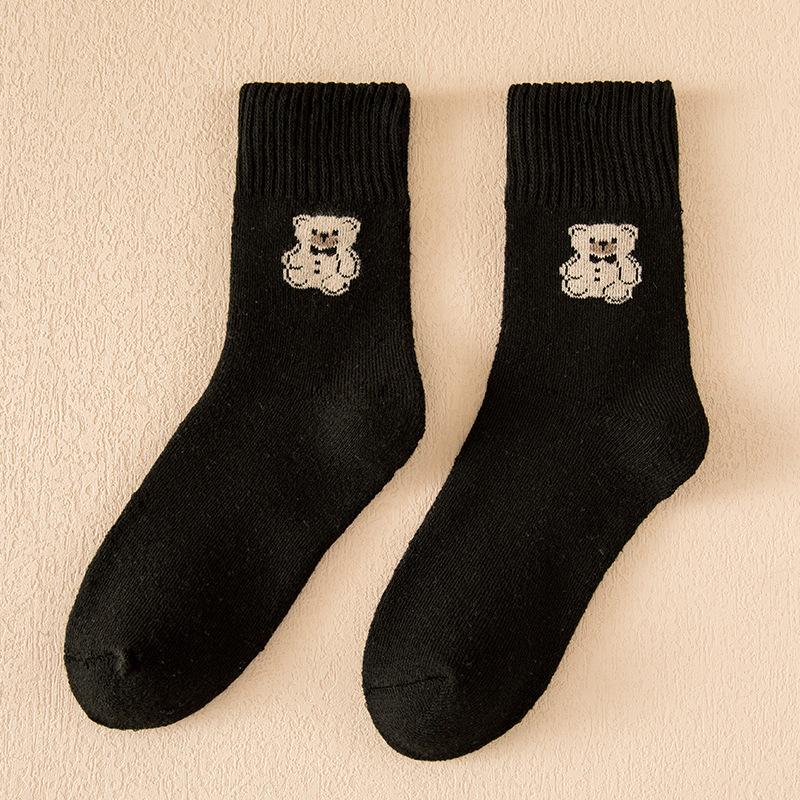 Cheap Autumn and Winter Thickened Warm Wool Socks and Cashmere Socks ...