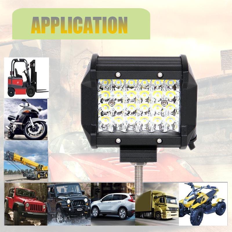Buy 4Inch 72W LED Car Work Light LED Spot Light Bar Driving Lamp for ...