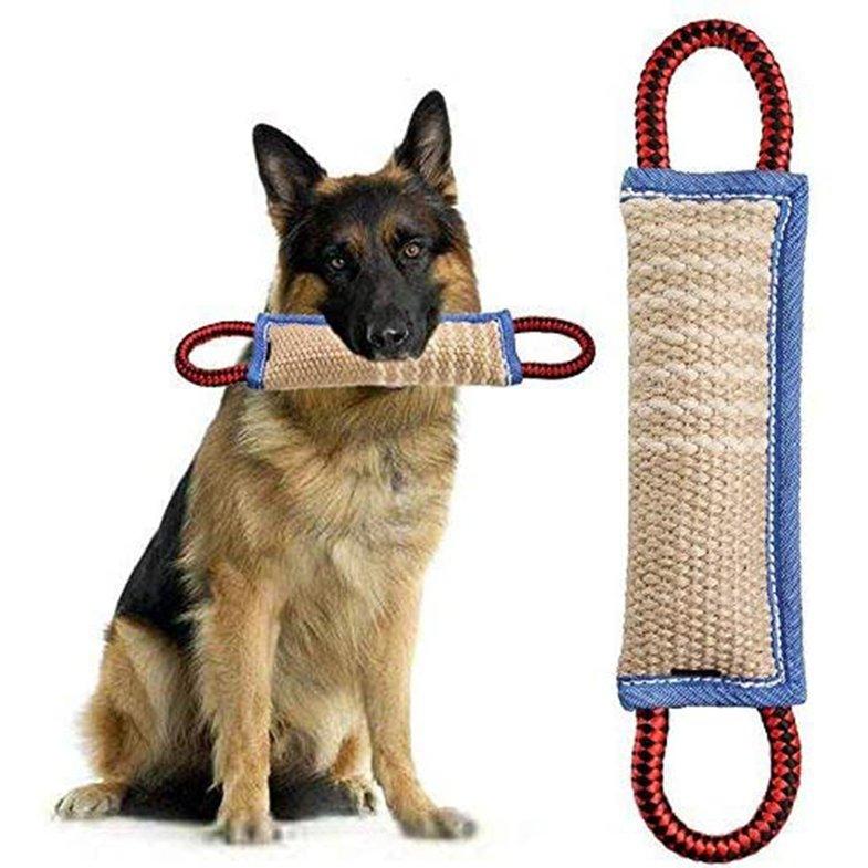 Buy Lucky Bite-resistant Linen Dog Training Stick Outdoor Playing ...