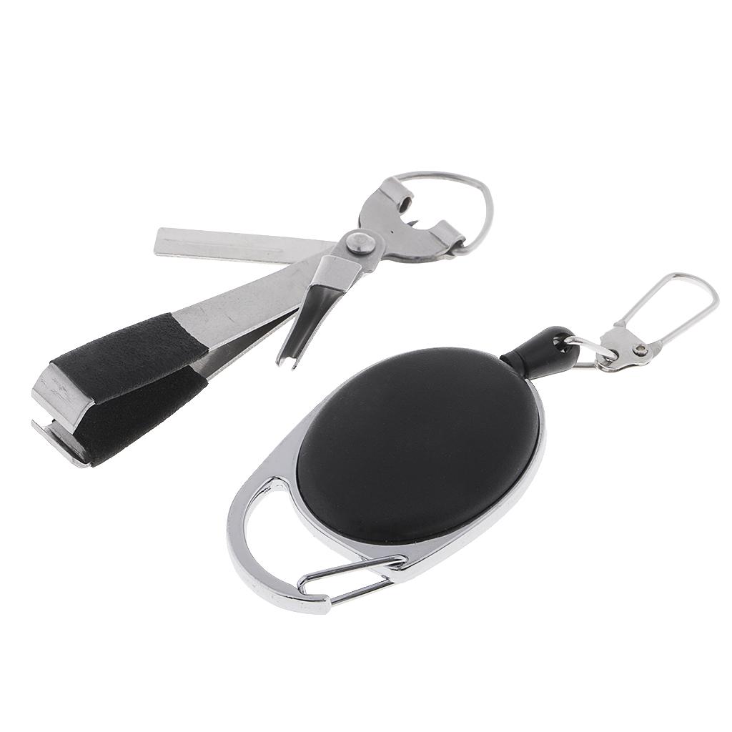 Buy Knot Tyer Fly Fishing Line Clipper Jig Eye Cleaner Hook Sharpener w ...