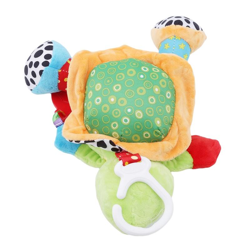 Buy Rattle Toy Stroller Crib Bed Hanging Baby Turtle Plush Musical Bell ...