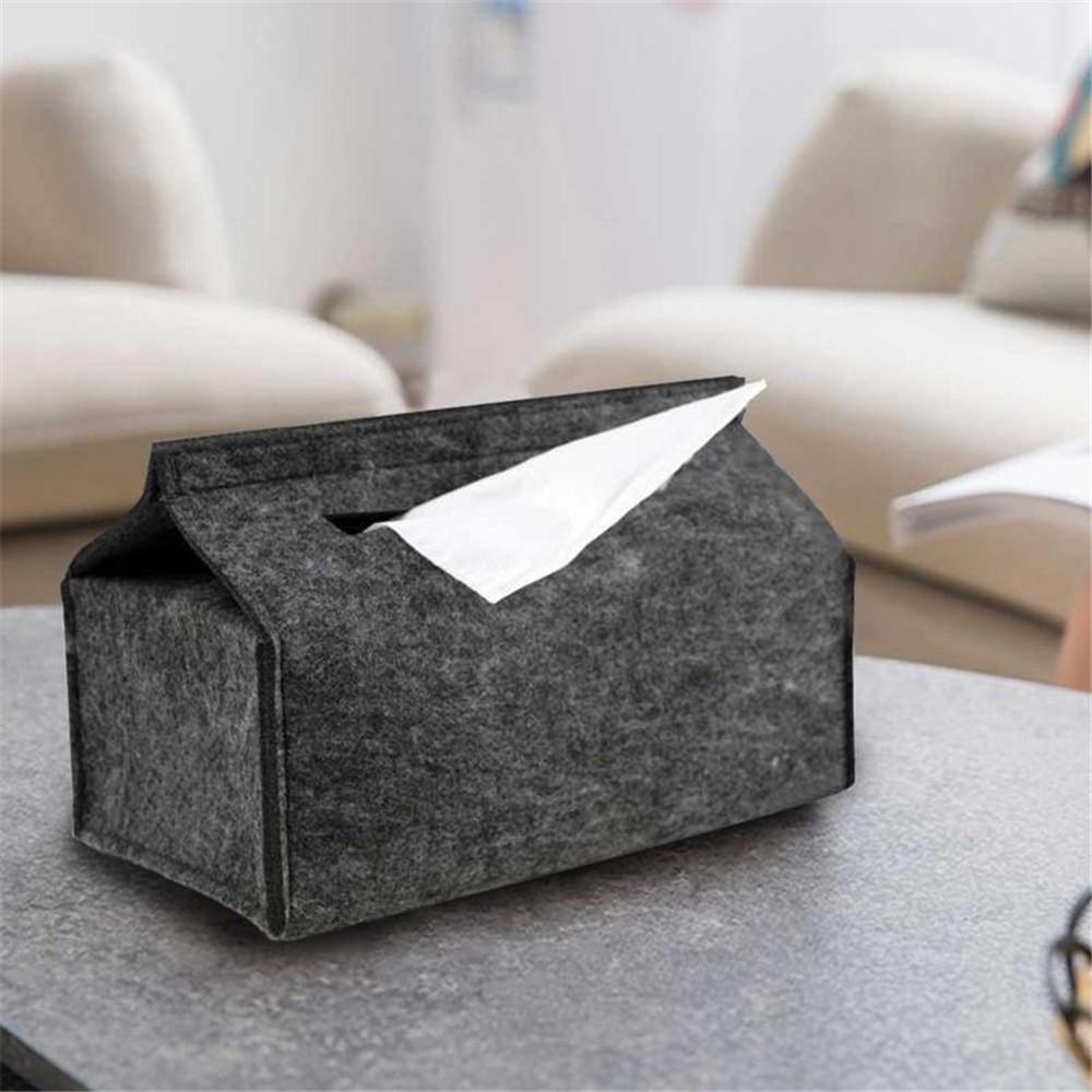 Wool Felt High Quality Napkin Dispenser Tissue Case Box Paper Holder ...