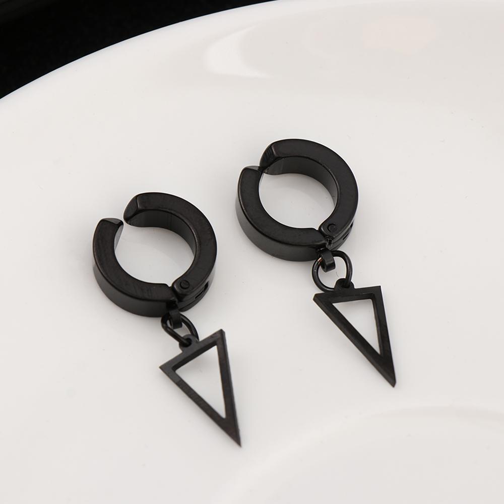 Satın alın Triangle Star Pendant Drop Long Tassel Ear Hook Gothic ...